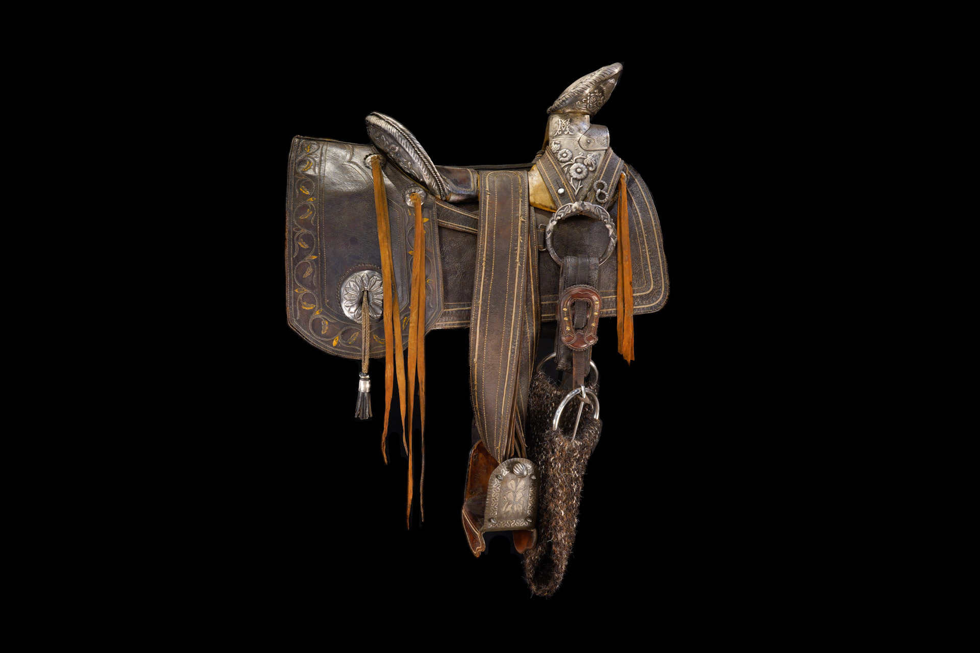 SILLA CHARRA DEL GENERAL MIGUEL MIRAMÓN - Museo de la Charrería CDMX