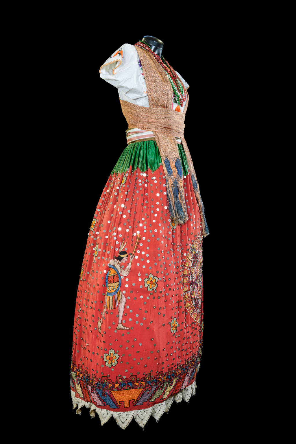 VESTIDO DE CHINA POBLANA - Museo de la Charrería CDMX