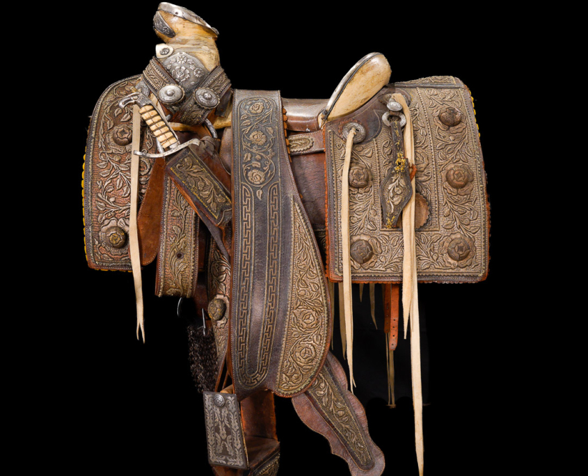 SILLA DE GRAN GALA DE GONZALO N. SANTOS - Museo de la Charrería CDMX
